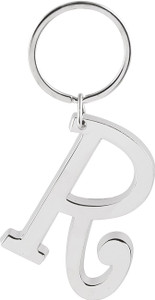 IRKY R ALPHABET/LETTER BIG SIZE PREMIUM QUALITY METLLIC Key Chain Price ...