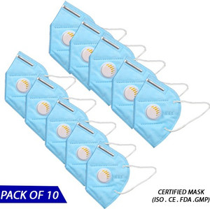 Sugero ISO Certified N95 Face Mask with 5 Layer Filtration System with ...