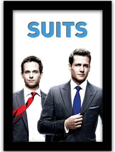 Suits TV Series Poster - Suits Framed Poster for Room - Harvey Specter ...