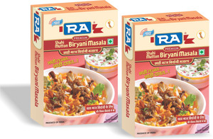 RA MASALE Shahi Mutton Biryani Masala 2 X 50g Price in India - Buy RA ...