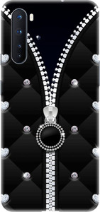 PNBEE Back Cover for OnePlus Nord, AC2001, AC2003 - Zip Pattern Print ...