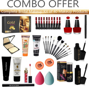 Shopeleven All In One Bridal Makeup Set With Gold Facil Comboset ...