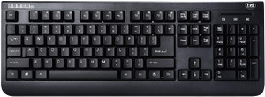 TVS CHAMP HD Wired USB Standard Desktop Keyboard Compatible with ...