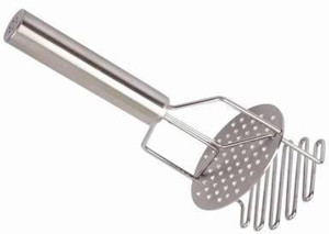 Lucifer stainless steel potato vegetable masher two layer 2 layer ...