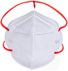 magan's design KN95/N95 MASK WITH HEAD BAND, WHITE COLOUR MASK, KN95 ...