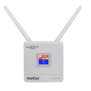LeoXsys LEO-300N-4G 4G 3G LTE SIM WiFi 300M Router 4G Router 2.4 GHz ...