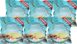 SNAPZ Khakhra Pack of 6, 200 GM Each (Methi-Garlic) Price in India ...