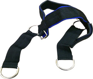 RIO PORT Head Harness Exercise Strap with Chain Adjustable Training ...