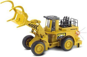 DhyeyCollection Mini Functional Log Forks Timber Grabber Toy Truck With ...