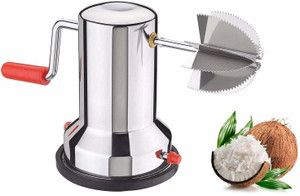 KVM Latest Stainless Steel Coconut Scraper with Vacuum Base, Coconut ...