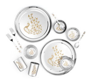 Classic Essentials Pack of 12 Stainless Steel Stainless Steel ...