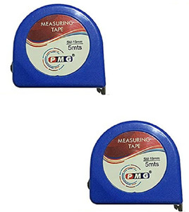 PMG Blue Measuring Tape 5 Mts (Pack of 2) Measurement Tape Price in ...