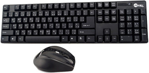 Jeway JK-8223 Wireless Laptop Keyboard Compatible with Desktop, Laptop ...