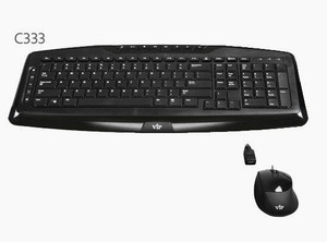 VIP C-333 Wired USB Laptop Keyboard Compatible with Desktop, Laptop ...