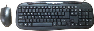 Umax Rapid Black Wired USB Standard Laptop Keyboard Compatible with ...