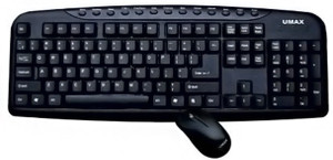 Umax U0201 Wired USB Standard Laptop Keyboard Compatible with Desktop ...