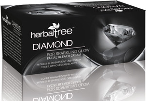 Herbal Tree Diamond Bleach For Sparkling Glow Improves Skin Clarity ...