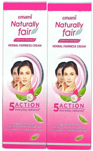 EMAMI Naturally Fair EVERYDAY RADIANCE Herbal Fairness Cream Price in ...