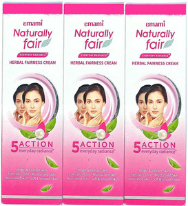 EMAMI Naturally Fair EVERYDAY RADIANCE Herbal Fairness Cream Price in ...