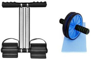 pasa services PASA DOUBLE SPRING TT WITH AB WHEEL Fitness Accessory Kit ...