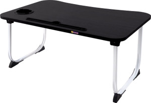 Kurtzy Foldable Laptop Study Table Wood Portable Laptop Table Price in ...