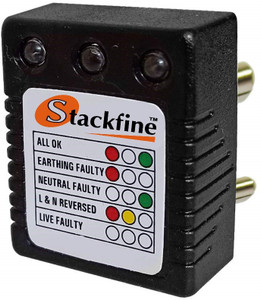 Stackfine AC LIINE FAULT DETECTOR (WITH L.E.D INDICATION) GI - 78D Test ...