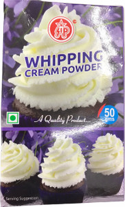 Sip Whipping Cream Powder 50gm, Whipping Cream for Cakes, Whipped Cream ...