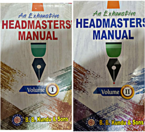 Combo Pack Of - An Exhaustive Headmasters' Manual Volume 1 & Volume 2 ...