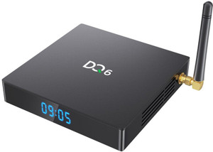 DQ6 Android 10.0 TV Box 4GB RAM 64GB ROM, Support Netflix, Amazon Prime ...
