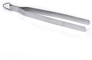 Golden Fish Chimta 1 Stainless Steel Tong, Silver (Chimta) 32 cm ...
