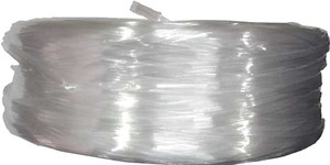 SUPER STORNG clear white plastic sutli /rassi /rope 1roll 300 mtr ...