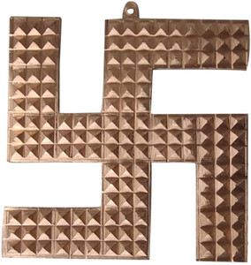 VASTU-SAMADHAN Pure Copper Swastik 108 Pyramid to Protects From ...