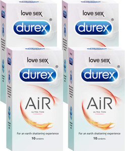 DUREX Air Ultra Thin (40 Pieces) Condom Price in India - Buy DUREX Air ...