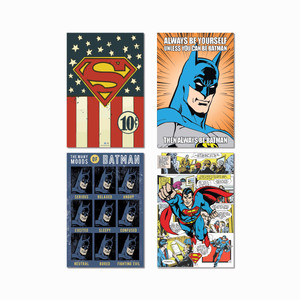 DC Comics -[Combo Pack of 4 Poster Without Frame] (Than Always Batman+ ...