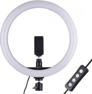 RAW RUNNER LED Ring Light 10" with Cell Phone Holder Ring Flash Flash ...