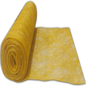 SFF SUNFLOWER ABACA JUTE FIBER ROLL GOLDEN (19"*10 Yards* 1 ROLL) ABACA ...