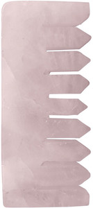Shubhanjali Natural Rose Quartz Comb Tool Gua Sha Scrapping for Health ...