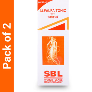SBL Alfalfa Tonic with Gingeng Liquid Price in India - Buy SBL Alfalfa ...