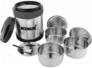 Flipkart.com | MODWARE kute 4 insulated lunch carrier 4 Containers ...