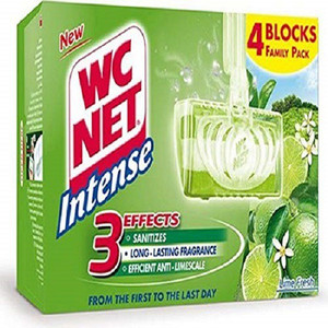 WC NET Intense Rim Block - Lime Fresh Scent (4 Blocks) -4*32gm ...