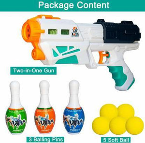 MGT CREATION 2 in 1 boling &water shooting gun - 1Pcs Guns & Darts - 2 ...