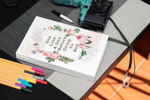 POD Only Publishing One Line A Day Before Going To Bed A5 Diary Ruled ...