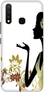 PRINTVEESTA Back Cover for Vivo U20 Beuty Girl Nature Printed Back ...