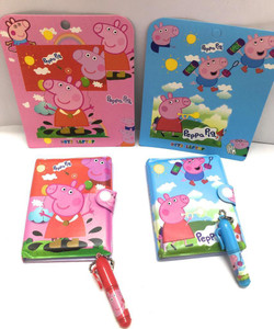AMANVANI stylish peppa pig diary Pocket-size Gift Set yes 40 Pages ...