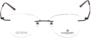 EYEBERRY Rimless Oval Frame Price in India - Buy EYEBERRY Rimless Oval ...