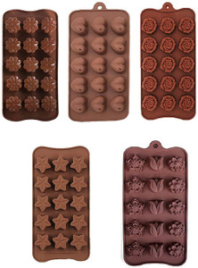 MOREL SILICON CHOCOLATE MOLDS, CANDY MAKING SILICONE MOLDS, MINI BAKING ...