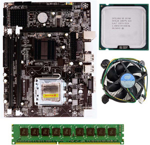 ZEBRONICS ZEB-G31-D2-COMBO KIT LGA 775Socket Mini-ATX Intel G31 Chipset ...