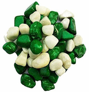 UNIQ WORLD Polished Marble Pebbles for Aquarium Substrate Garden Decor ...