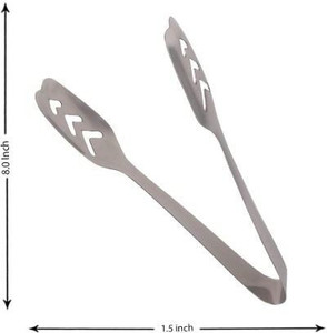 Super HK Stainless Steel Momos Tong 18 cm Serving Tongs Price in India ...