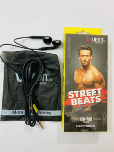 Ubon STREET BEATS UB-780 EARPHONE WIRED HEADSET BLACK Wired Price in ...